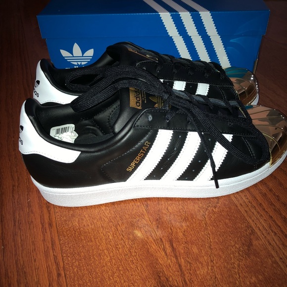 adidas | Shoes | Adidas Superstar Sneakers With Metal Toe Rare | Poshmark